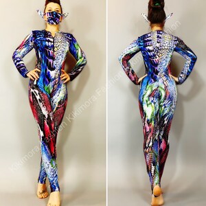 Spandex Catsuit, Contortion Costume, Made by Measure, Dance Wear ...