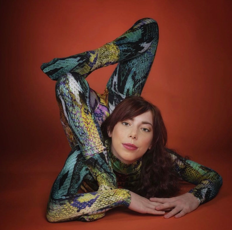 Fantasy Creature Snake Costume.jumpsuit for Woman or Man - Etsy