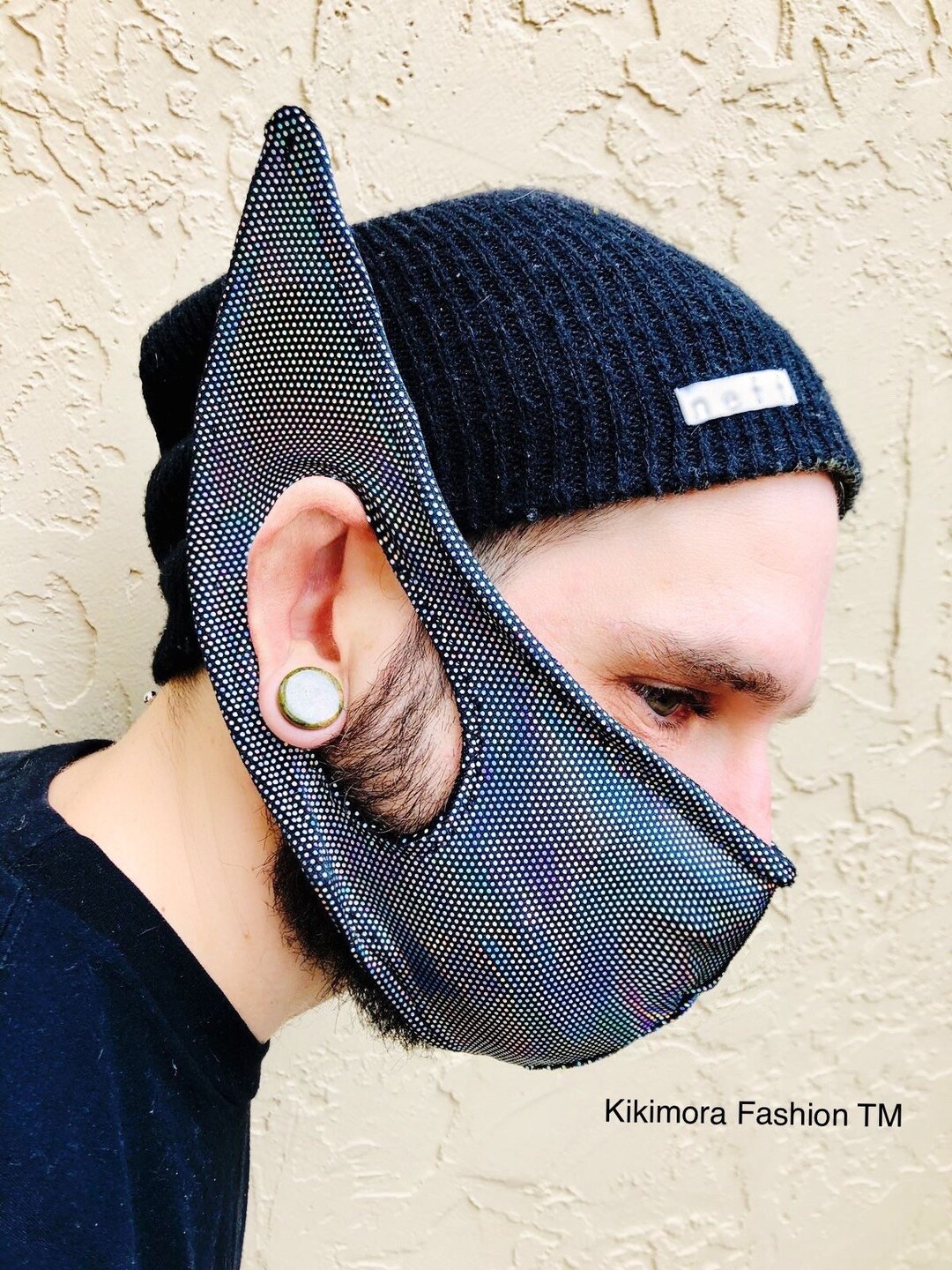 Elf Ears Face Mask for All Ages Funny Mask gift for Man or - Etsy