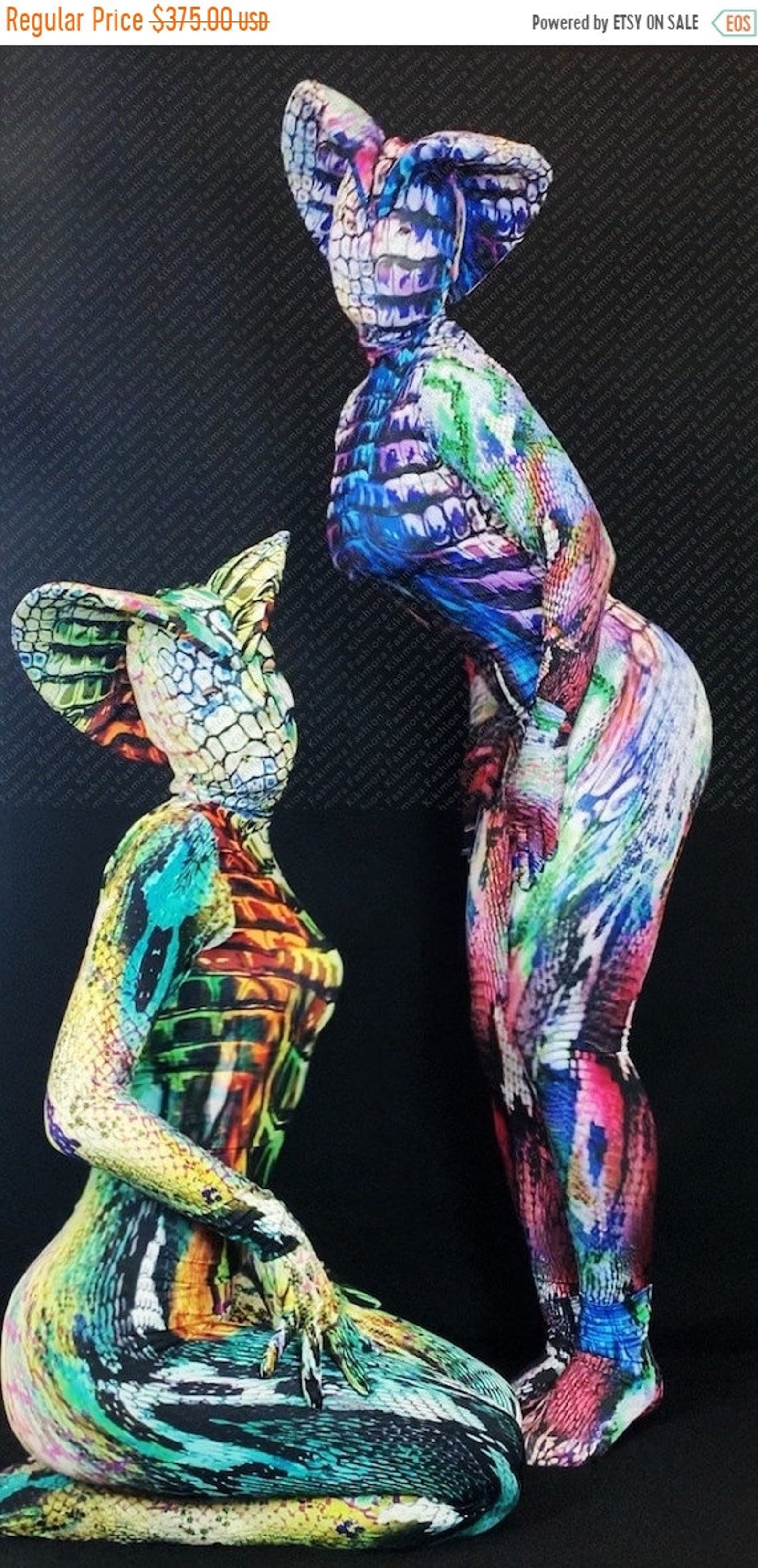 Fantasy Creature Snake Costume.jumpsuit for Woman or Man | Etsy