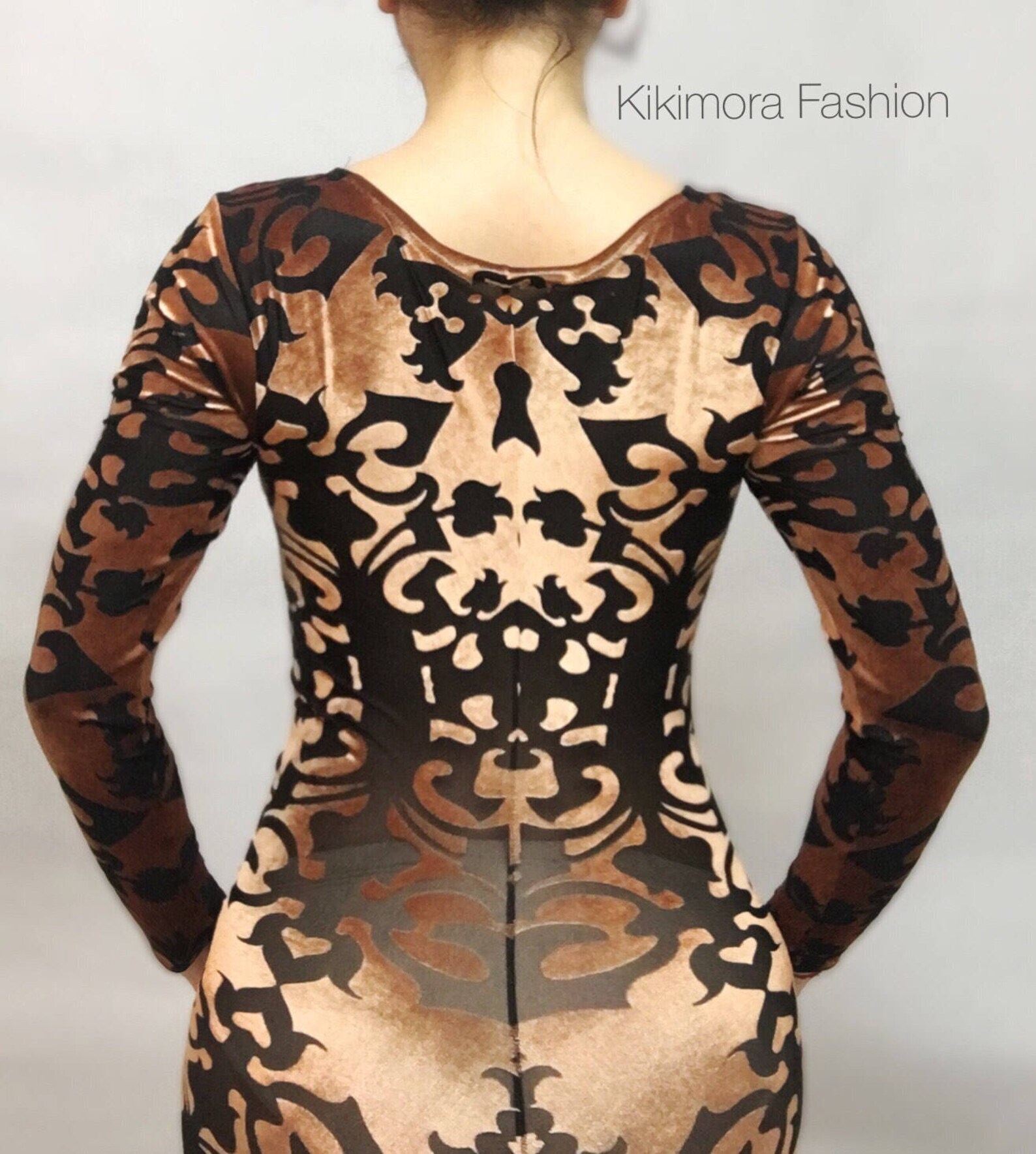 Sheer Catsuit Gymnastic Unitard Circus Costume Bodysuit for - Etsy