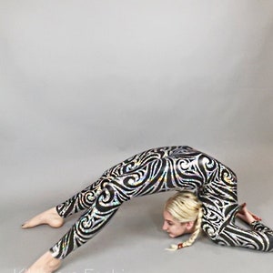 Gymnastic Jumpsuit, Beautiful Costume for Aerialist, Contortionist Gift ...