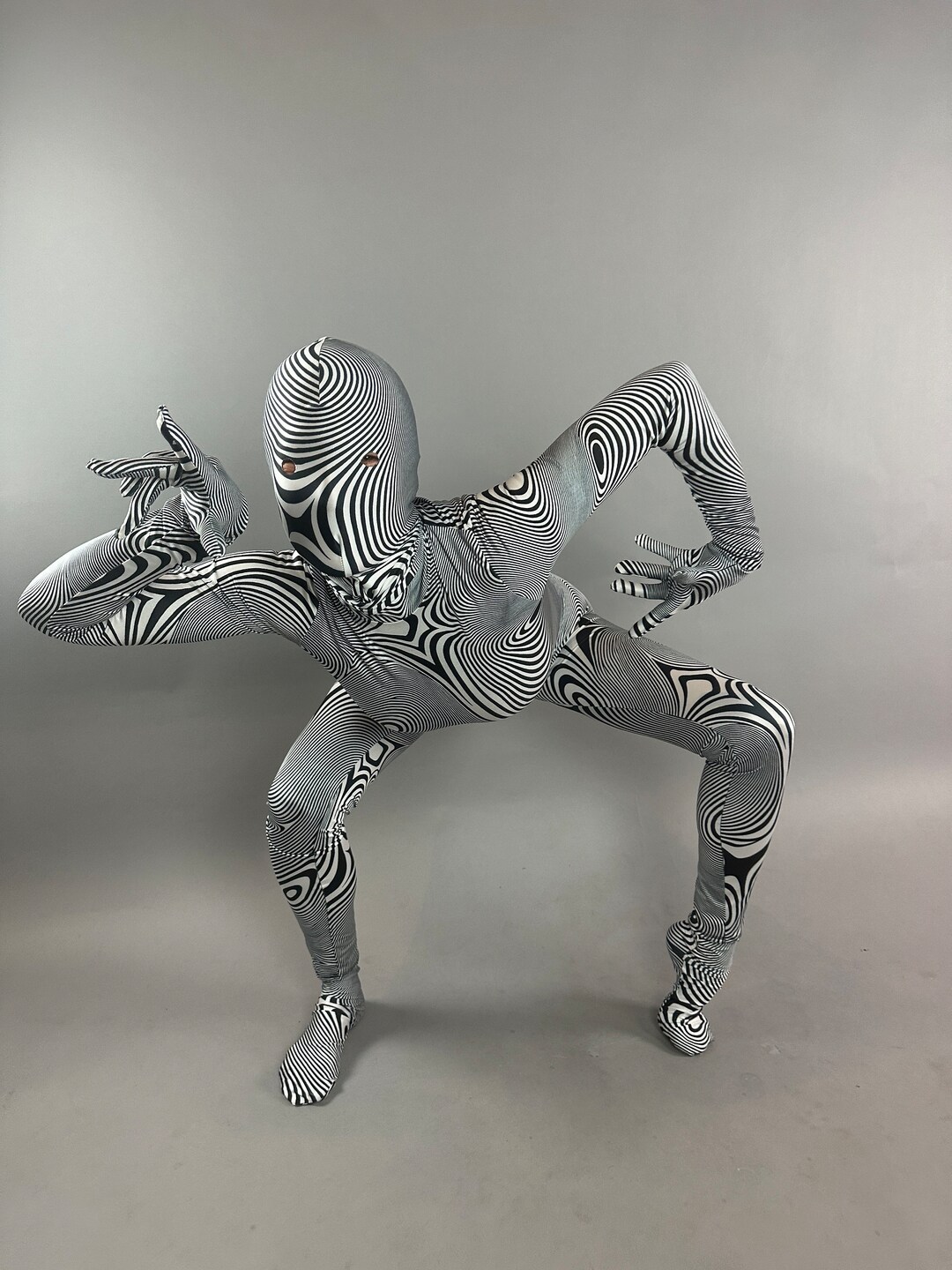 Creature Costume Circus Jumpsuit Zentaisuit Futuristic - Etsy Hong Kong