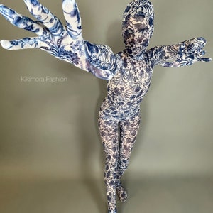 Power Mesh Jumpsuit, Circus Costume, Zentaisuit, Dance Wear ...