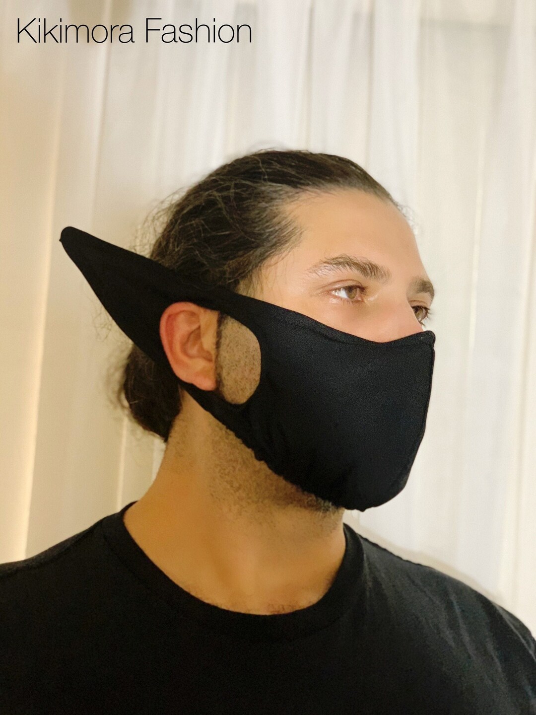 Elf Ears Face Mask for All Ages, Beautiful Baby Yoda Costume, Reusable ...