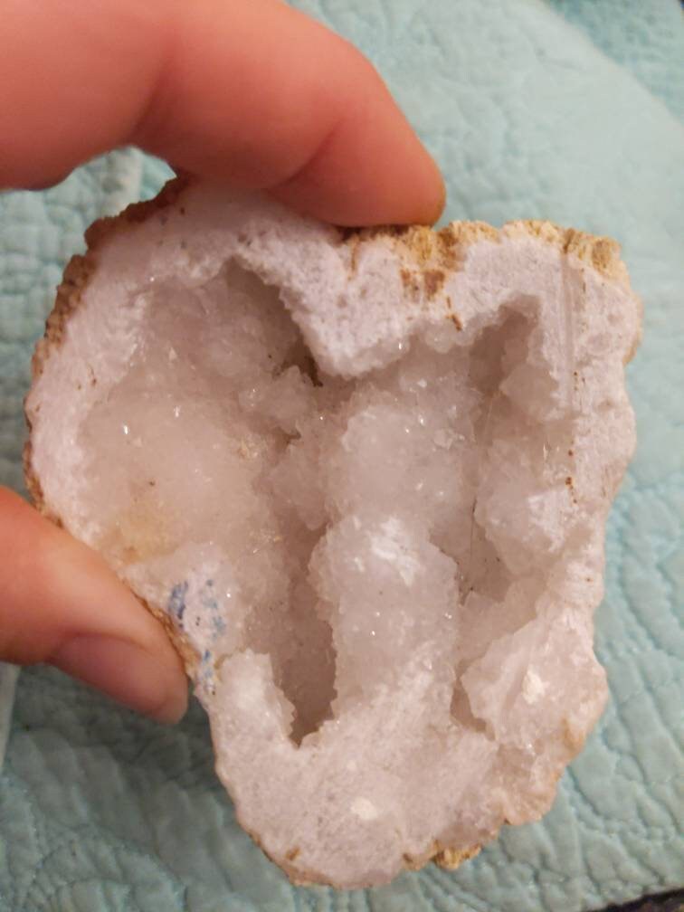 GEODE CRYSTALS Crystal Geode Crown Chakra Sacral Healing Crack - Etsy