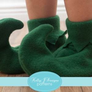 Elf Hat and Elf Shoe PDF Pattern Bundle - Etsy