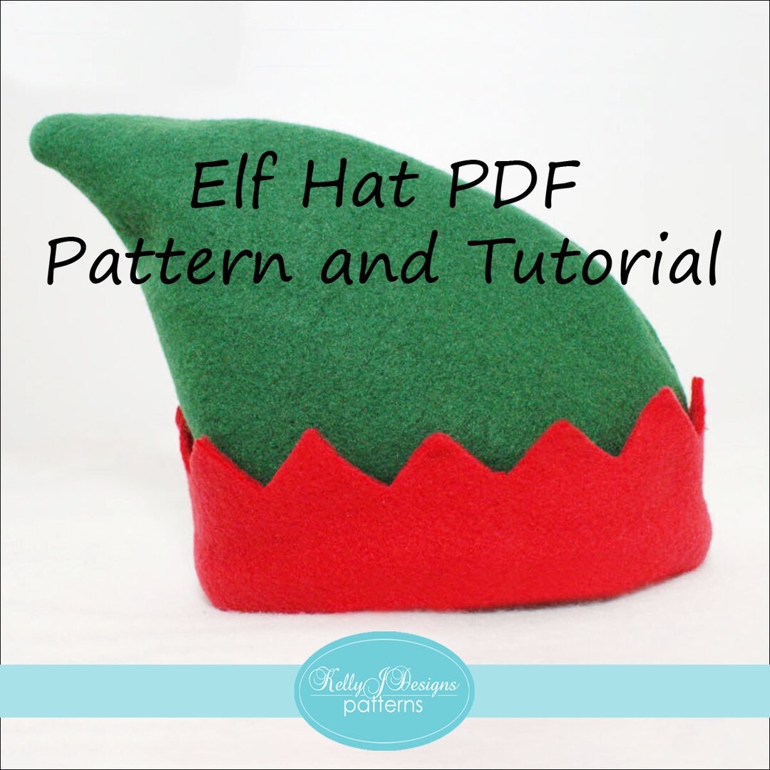 Elf Hat PDF Sewing Pattern - Etsy