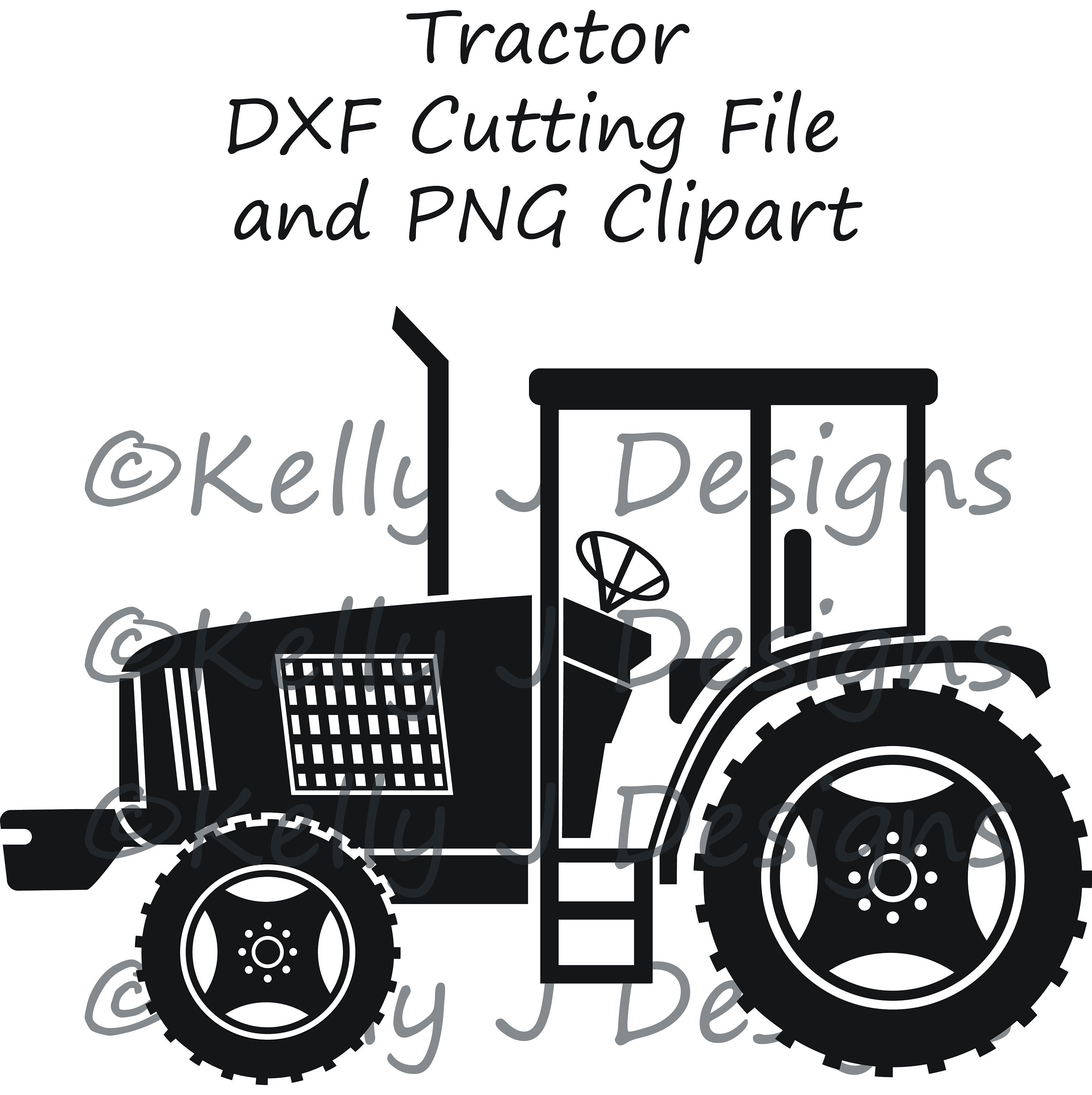 Tractor Cut File Bundle Tractor DXF Bundle - Etsy UK