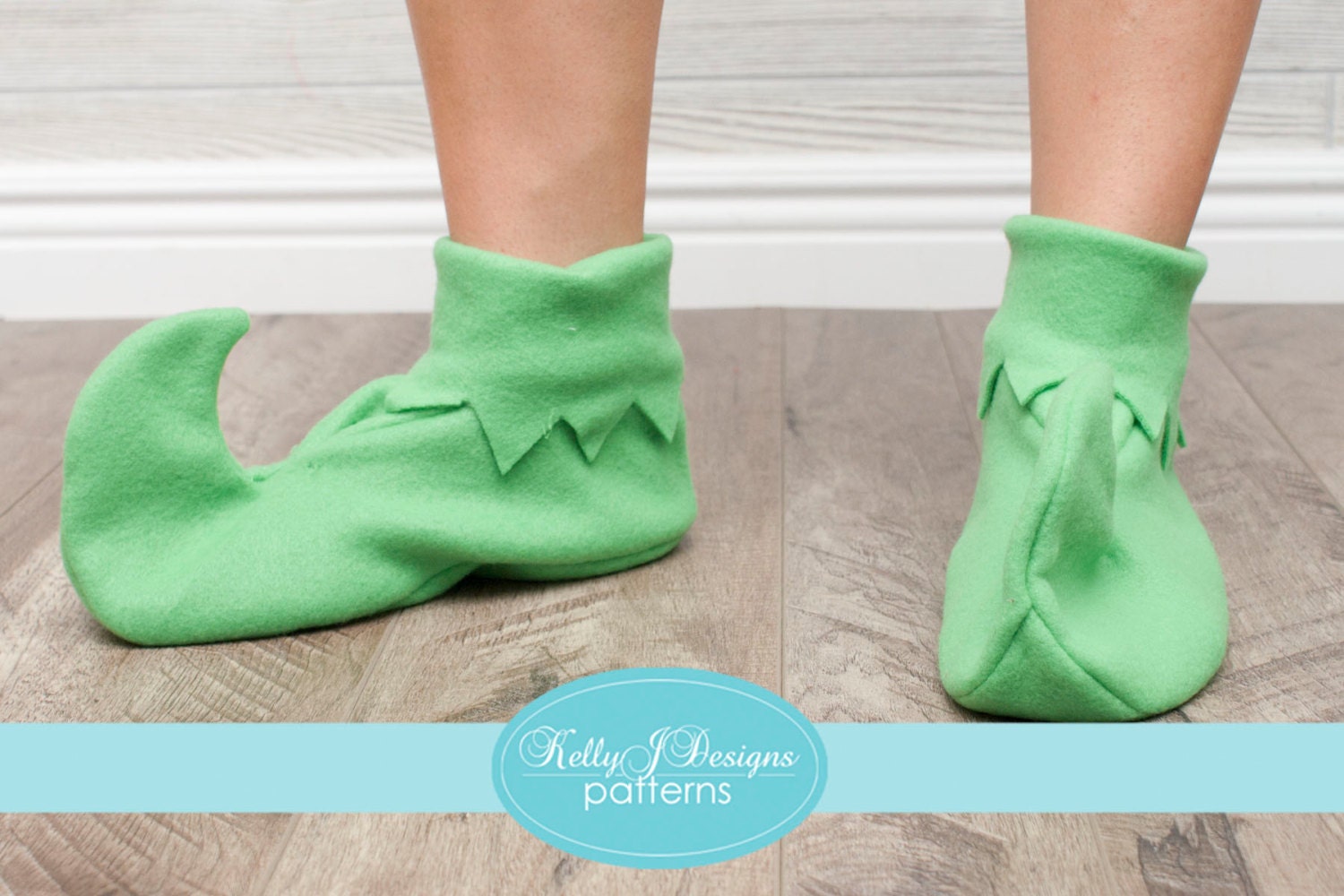 Elf Shoe PDF Pattern and Tutorial Youth and Women's Sizes 1-12 - Etsy