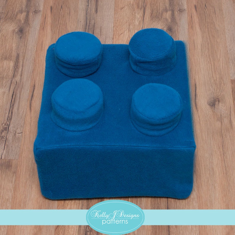 Building Block Cushion PDF Pattern and Tutorial - Etsy Canada