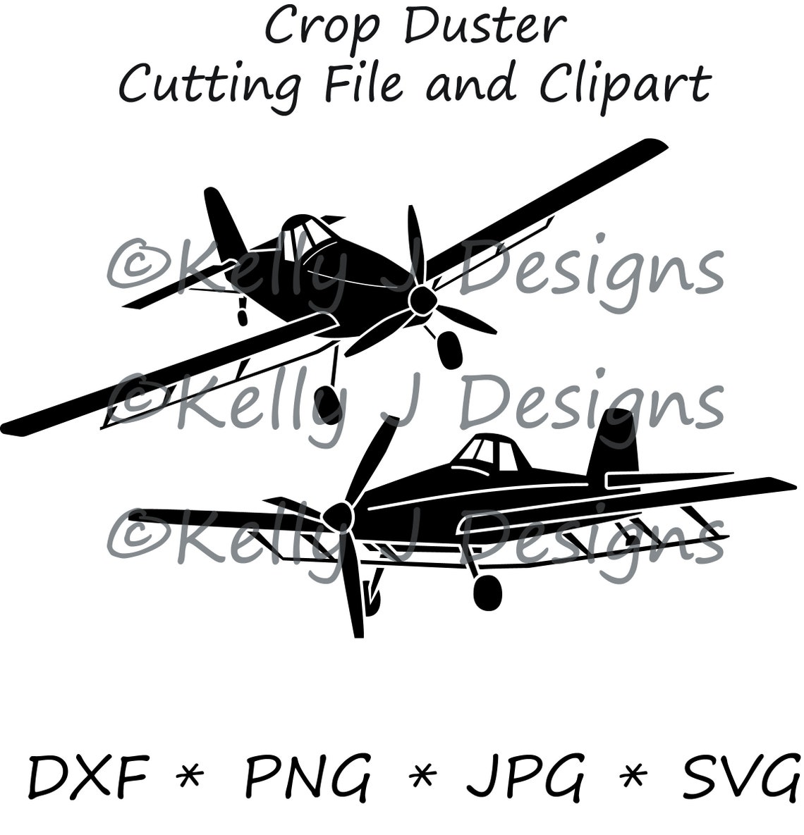 Crop Duster Cut File, Field Sprayer DXF and SVG, Crop Sprayer ...