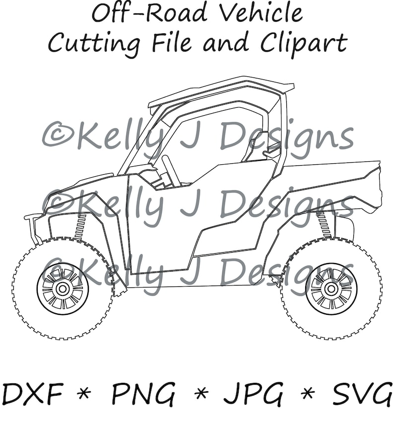 Off-road Vehicle Cut File, ATV Cut File, UTV Side by Side SVG - Etsy