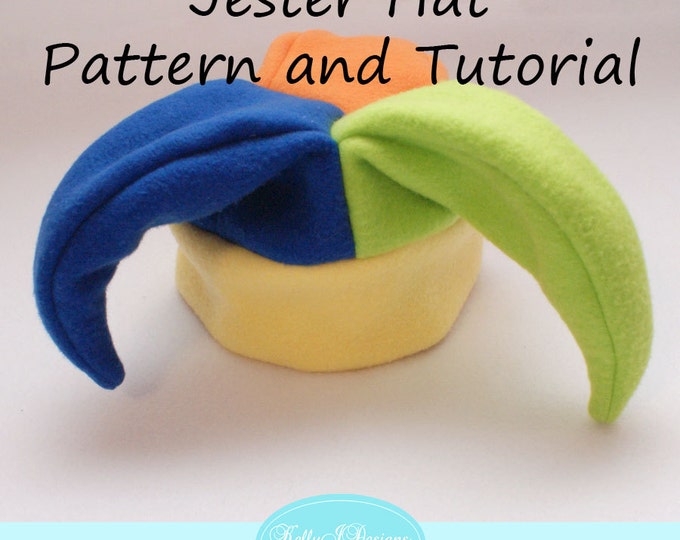 Jester Hat Pattern and Tutorial Infant Through Adult Sizes - Etsy