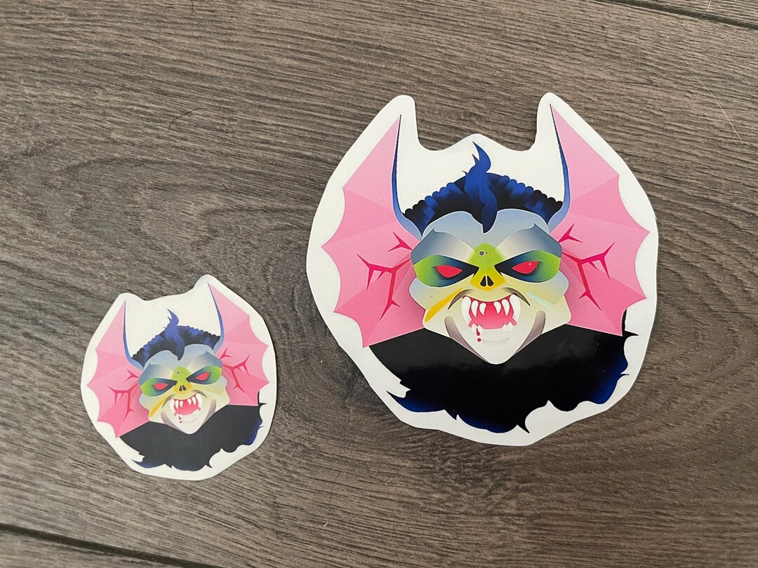 Inspired Fan Art Morbius Bat Vampire Vinyl Stickers - Etsy