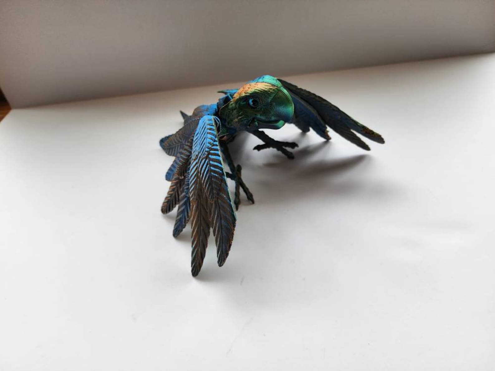 3D Printed Lifelike Articulated Parrot Macaw Bird - Etsy