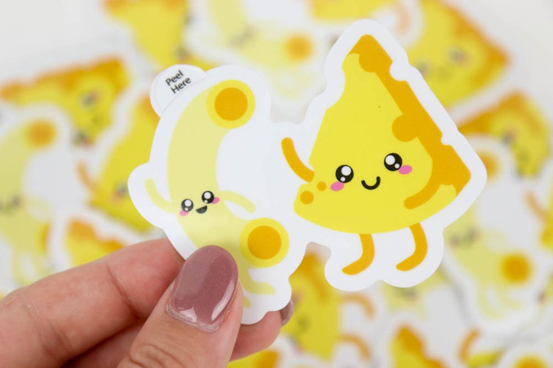 Macaroni and Cheese Vinyl Sticker, You're the Cheese to My Macaroni ...