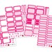 Note Page Header Sticker Set Bullet Journal, Planners, Erin Condren - Etsy