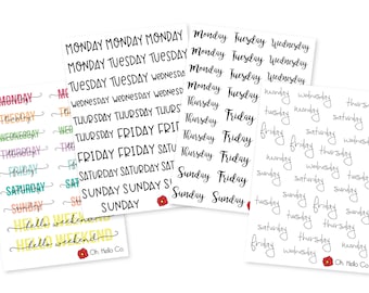 Planner Stickers Planner Meetup Contact Cards Style One - Etsy