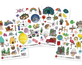 School Breaks Planner Stickers - Etsy