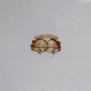 Brownfield and Son Platter, Staffordshire, England, 1850-1899 Scalloped ...