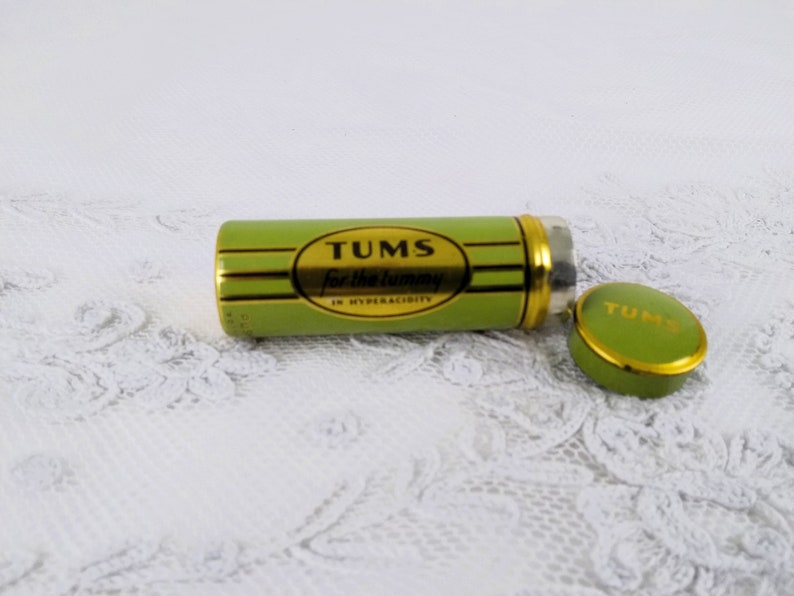 Vintage 1930s Tums Tube, Vintage Advertising Tums for the Tummy in ...