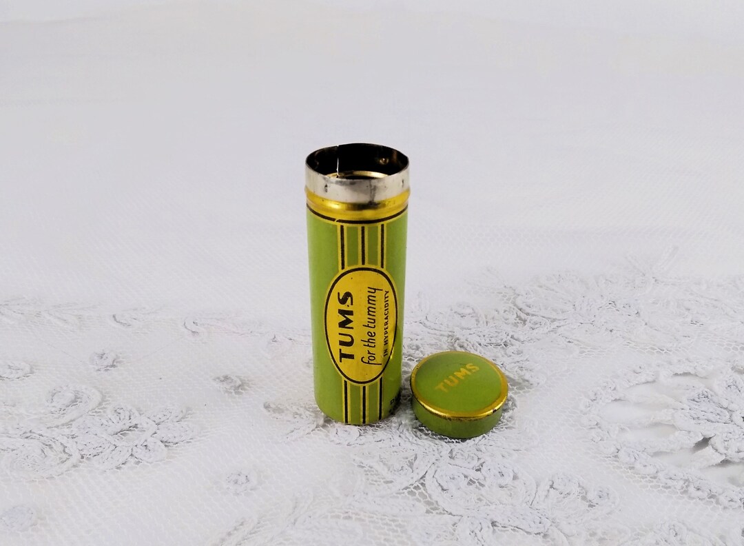 Vintage 1930s Tums Tube, Vintage Advertising Tums for the Tummy in ...