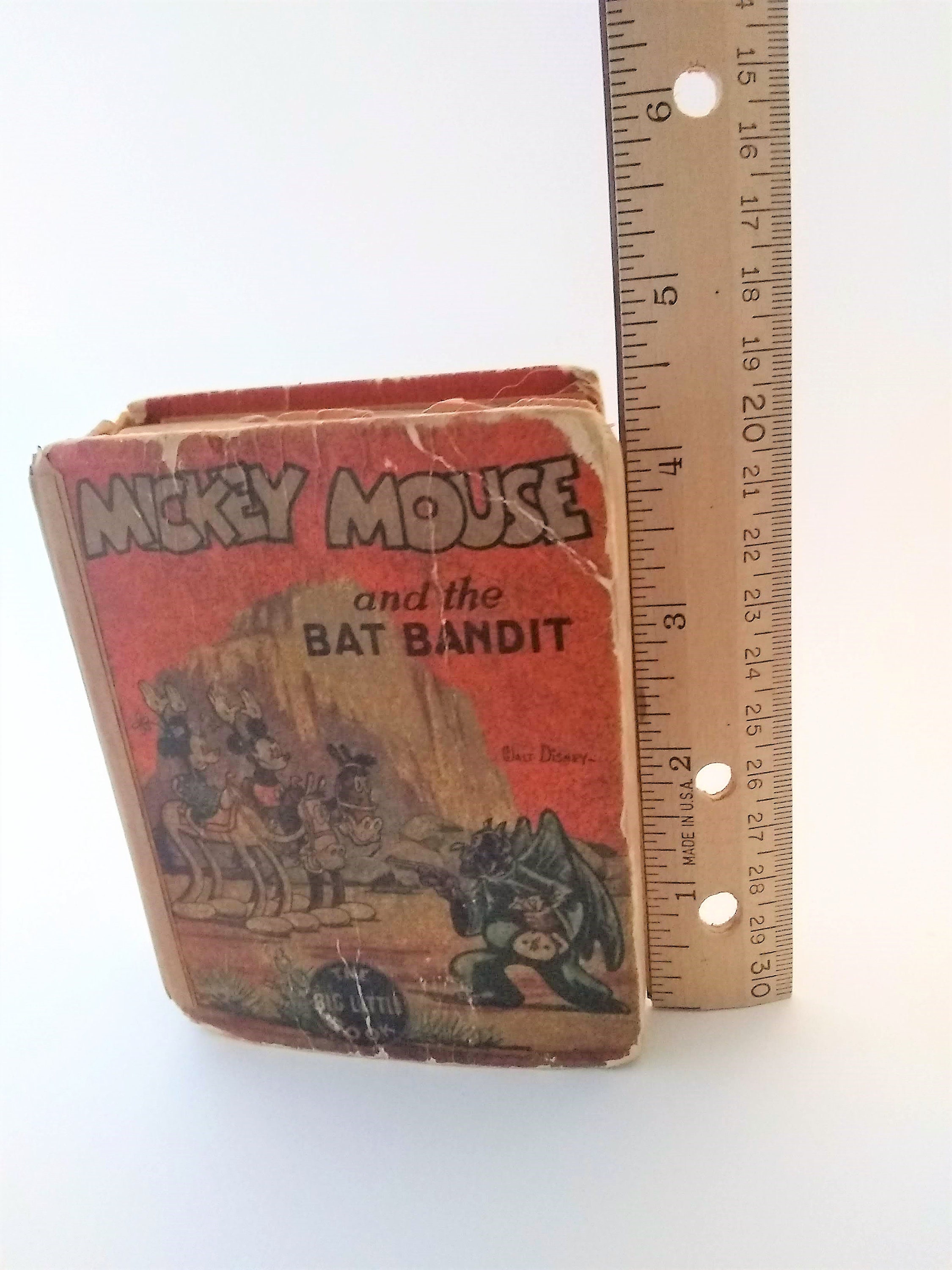 Mickey Mouse and the Bat Bandit, 1935 Big Little Book, Published by ...