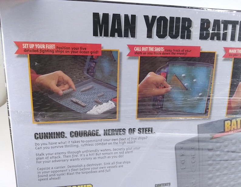 Battleship Game, NEW Sealed Box, the Classic Naval Combat Game - Etsy