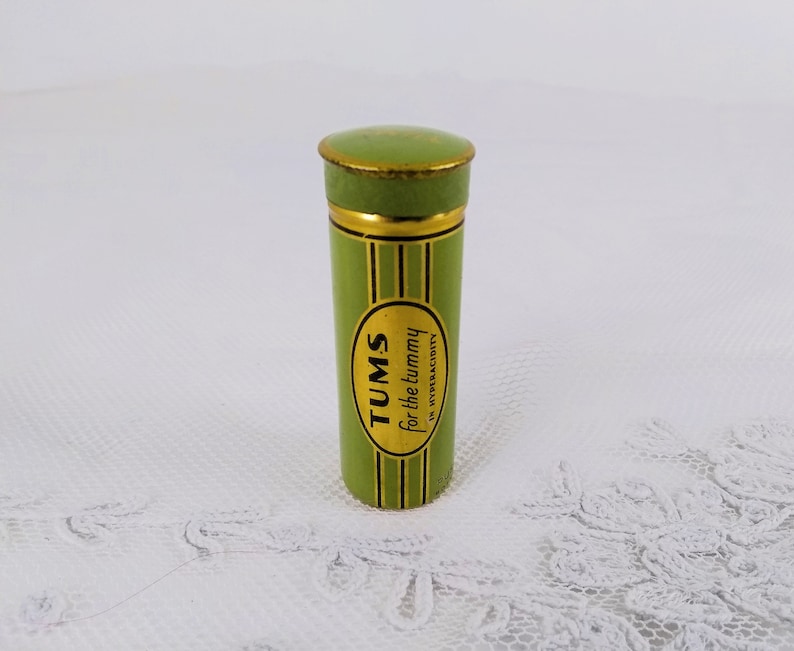 Vintage 1930s Tums Tube, Vintage Advertising Tums for the Tummy in ...