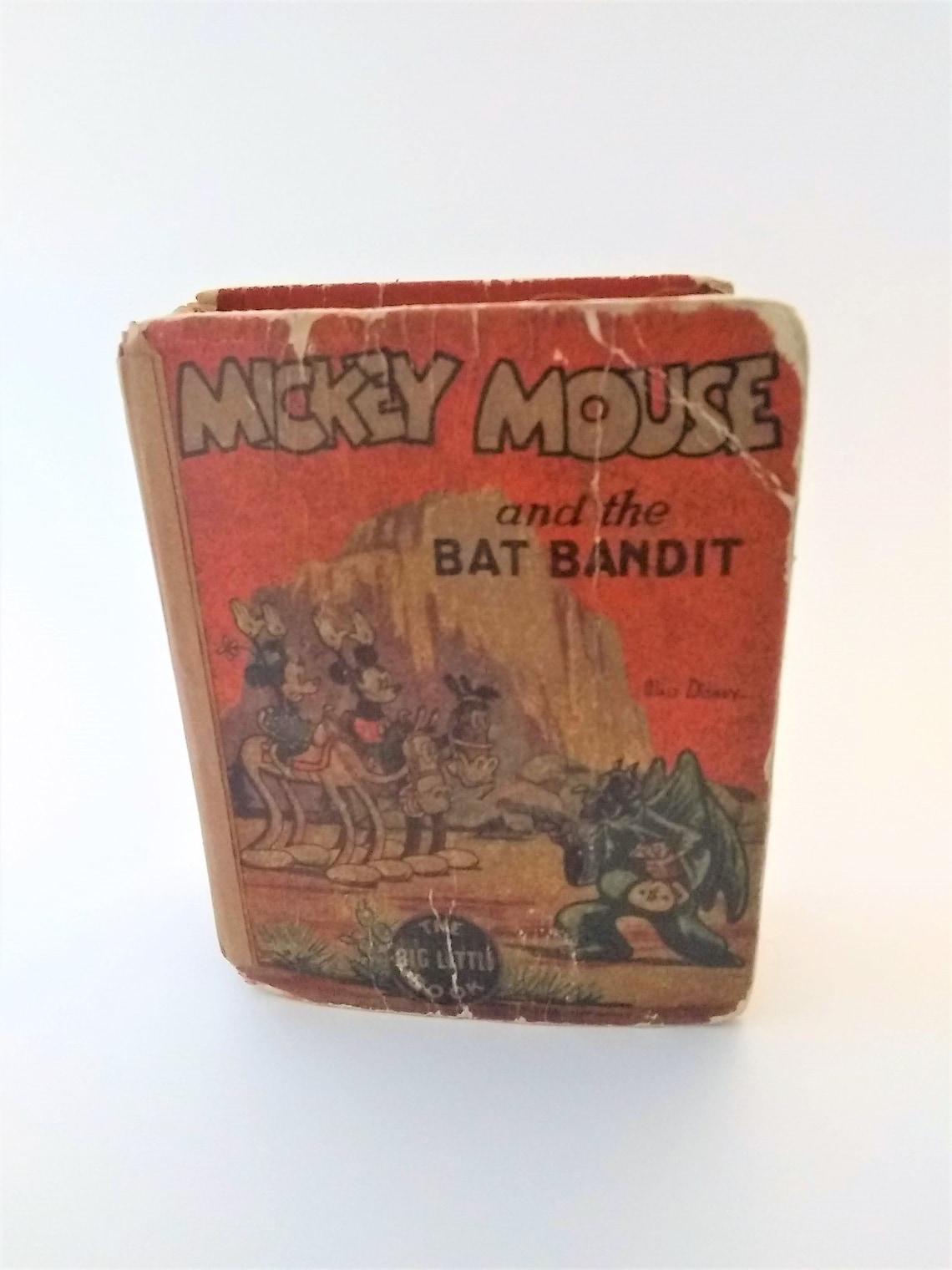 Mickey Mouse and the Bat Bandit 1935 Big Little Book - Etsy