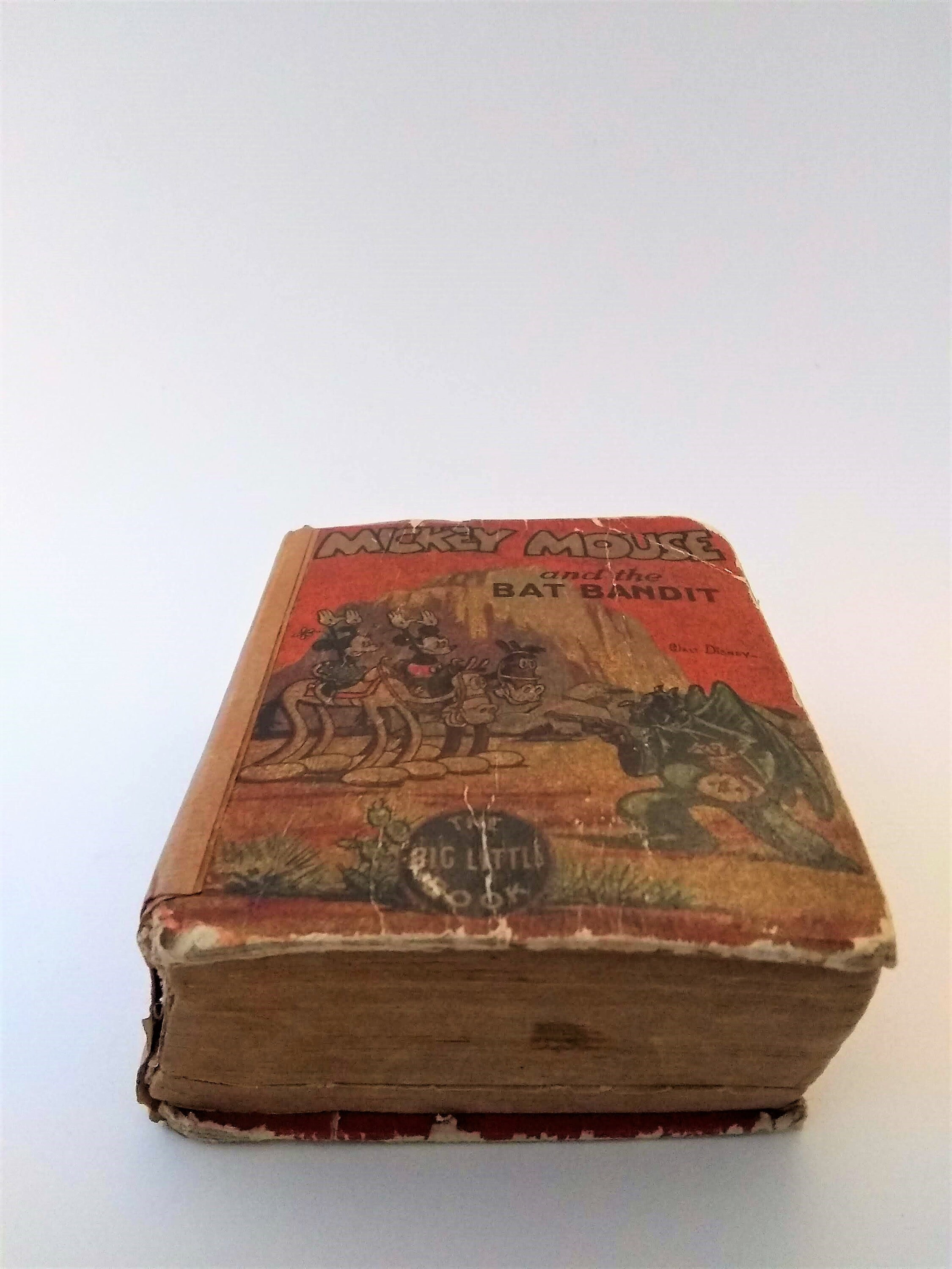 Mickey Mouse and the Bat Bandit 1935 Big Little Book - Etsy