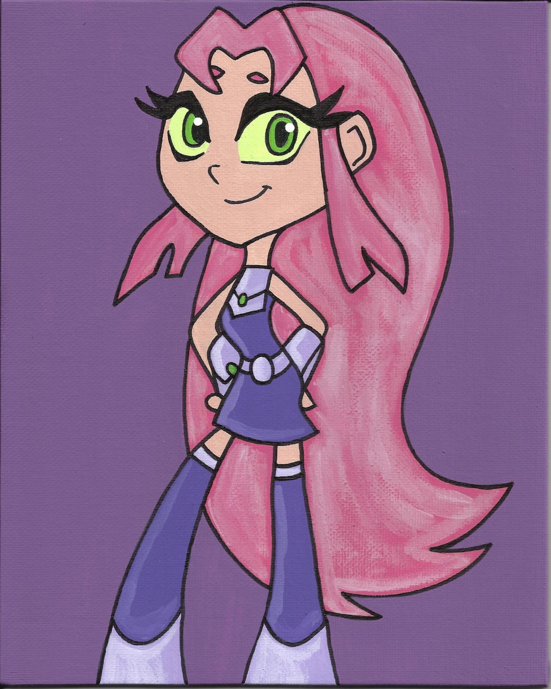 How To Draw Starfire Teen Titans Go