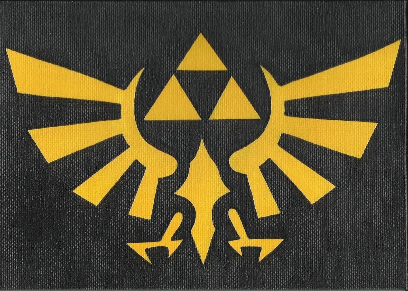 Triforce Logo from Legend of Zelda games | Etsy