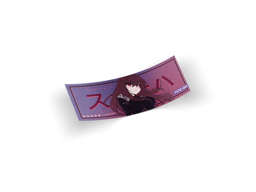 Scathach Fate FGO Decal Itasha Slap Vinyl Car Sticker - Etsy
