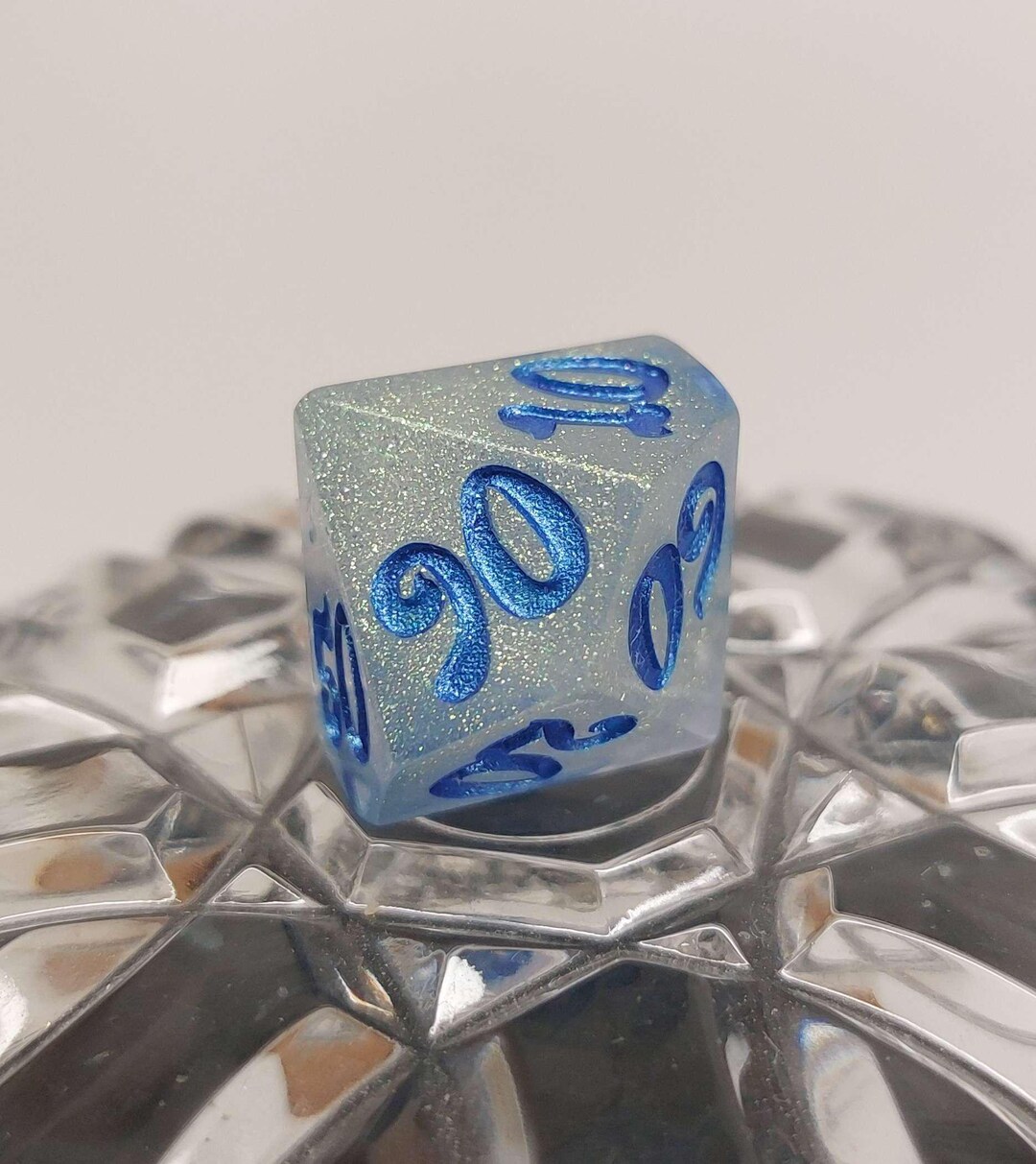 Single D Percentile With Blue Numbers - Etsy