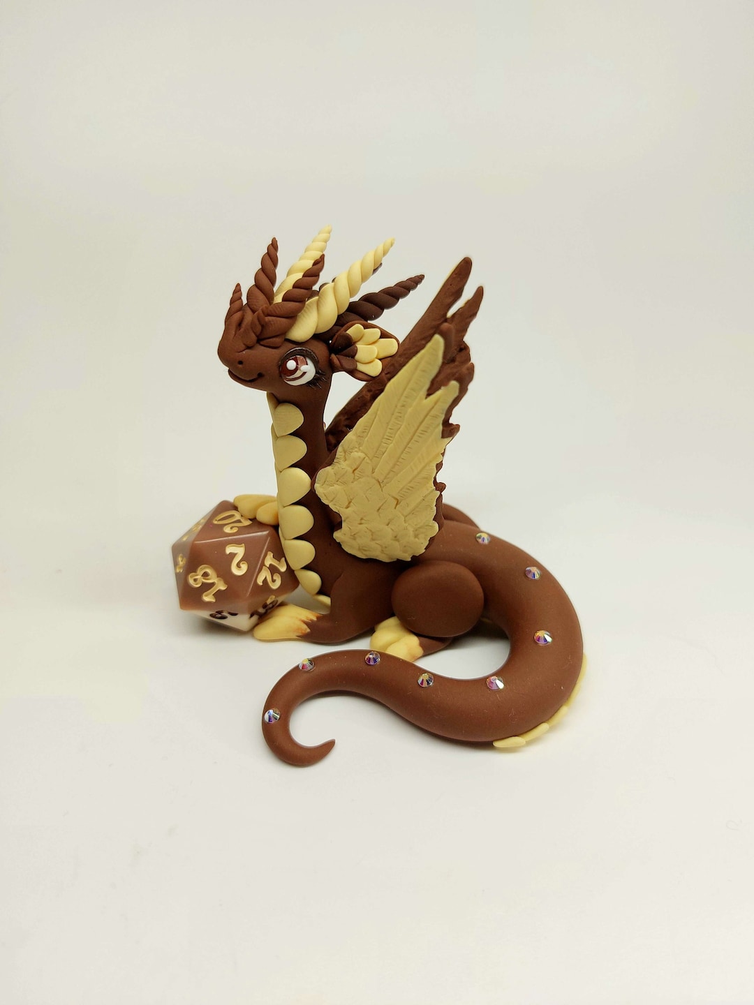 Choco Lady D20 Diceguardian Dragon - Etsy Sweden