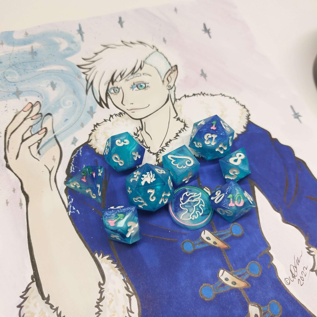 Frost Mage Dnd Character Adoptable Bundle - Etsy