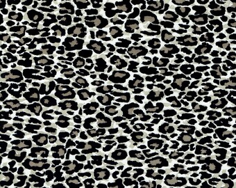 Grey leopard print | Etsy