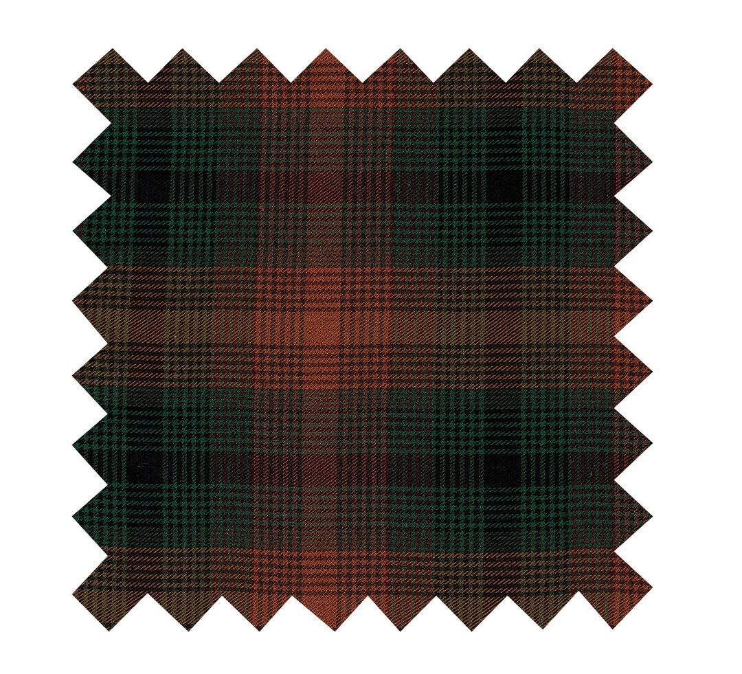 Fabric hunters Plaid by the Yard - Etsy