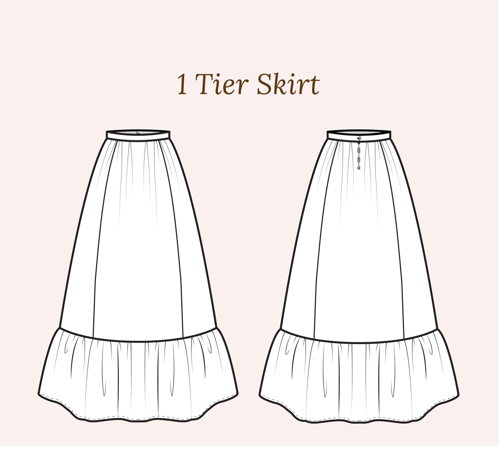 Custom Skirt Add-on - Etsy