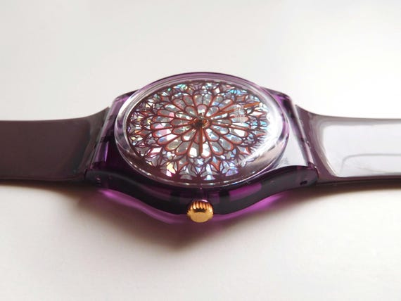 1990s 1993 Swatch watch 'Quasimodo' GV108 34mm, Notre… - Gem