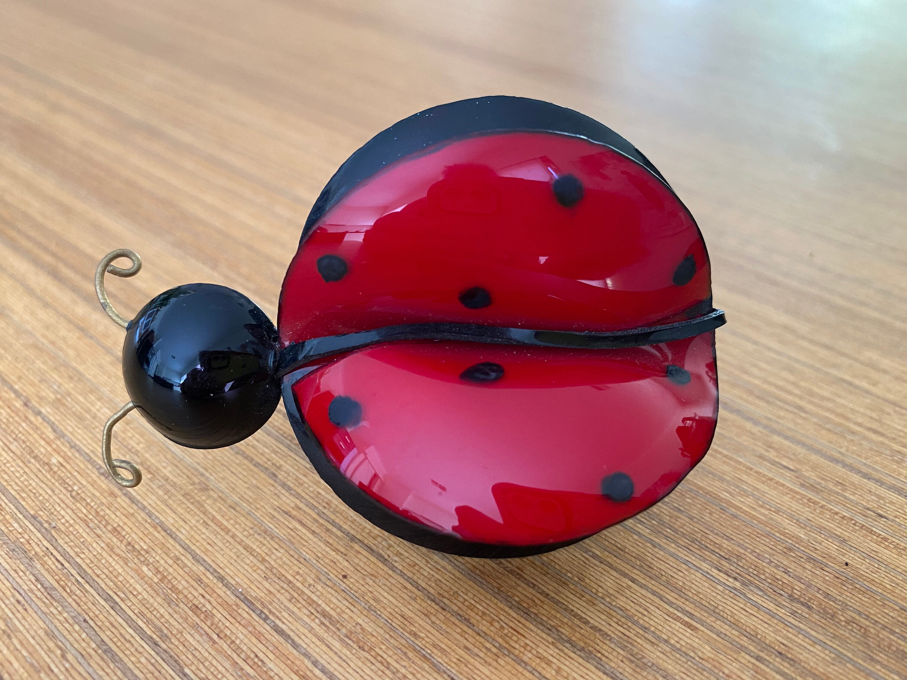 CILEA PARIS Ladybird Brooch - Etsy Australia