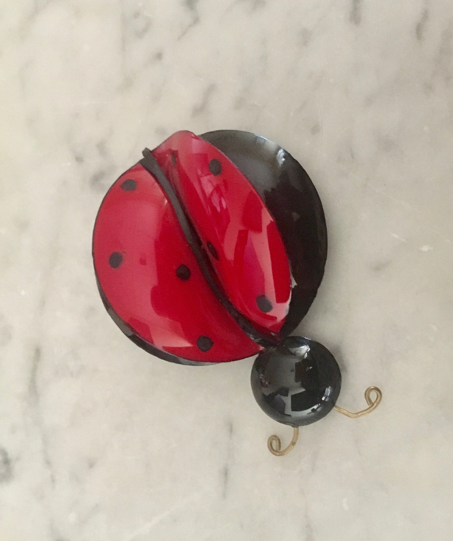 CILEA PARIS Ladybird Brooch - Etsy Australia