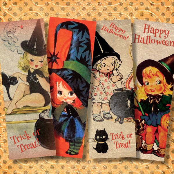 Printable Halloween Bookmarks - Etsy