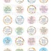Bible Verses 1 Inch Circle Christian Digital Collage Sheet 20mm 25 30mm ...