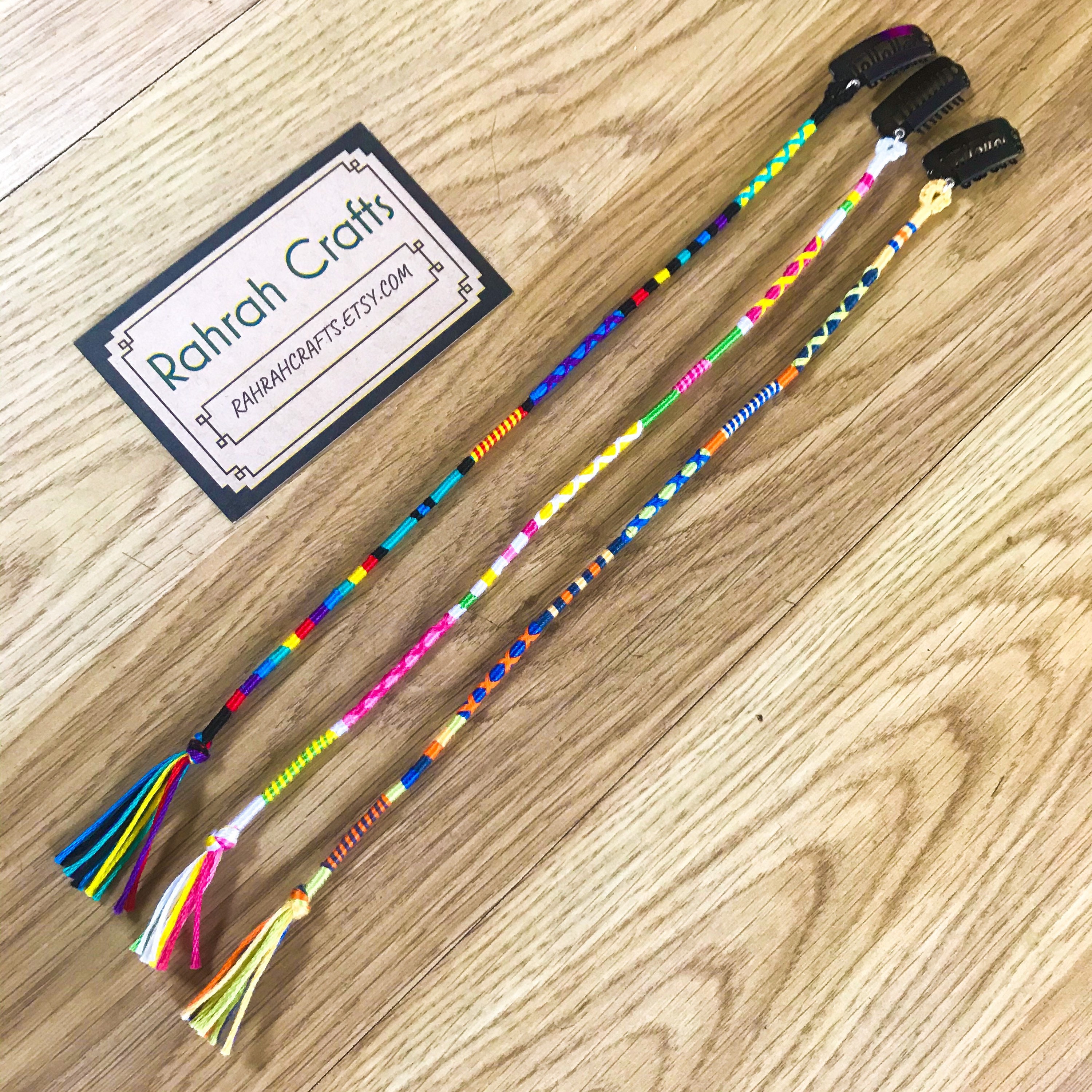 Custom Clip-in Hair Wrap Mixed Design Choose Your Colours - Etsy UK