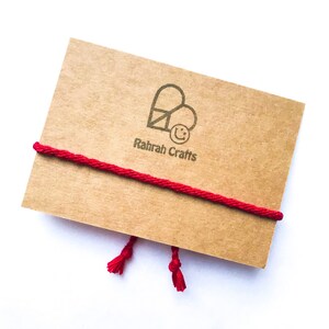 Bracelet - Lucky Red String Bracelet Hand Woven Japanese Braid Kumihimo ...