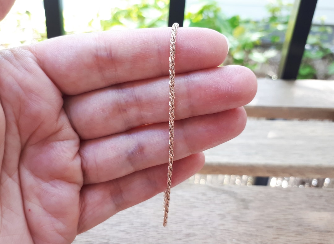 Vintage Rose Gold Over Sterling Silver MILOR Italy Vermeil Bracelet B2a ...