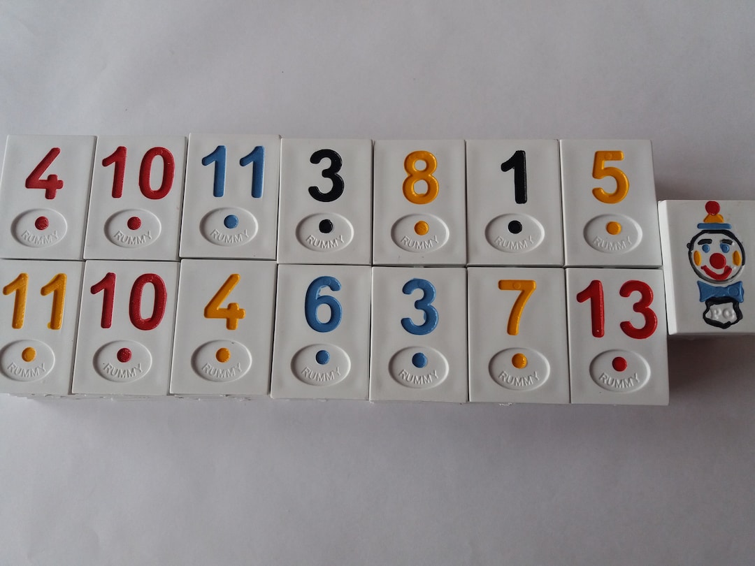 Rummi Pieces Rummy Piece for Board Game - Etsy